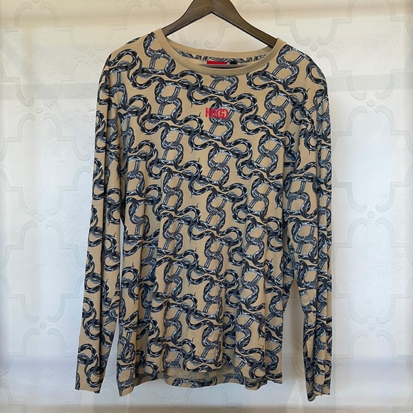 Hugo Boss | Shirts | Snake Print Hugo Boss Long Sleeve | Poshmark